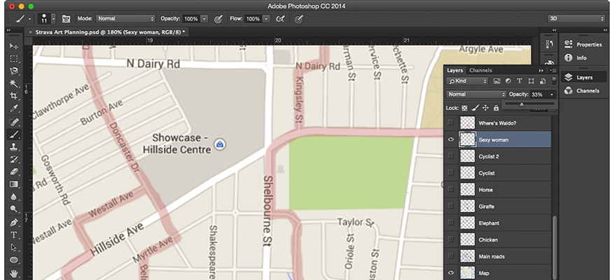 The Strava art process • Part 1 | Sketchbook of a GPS Artist