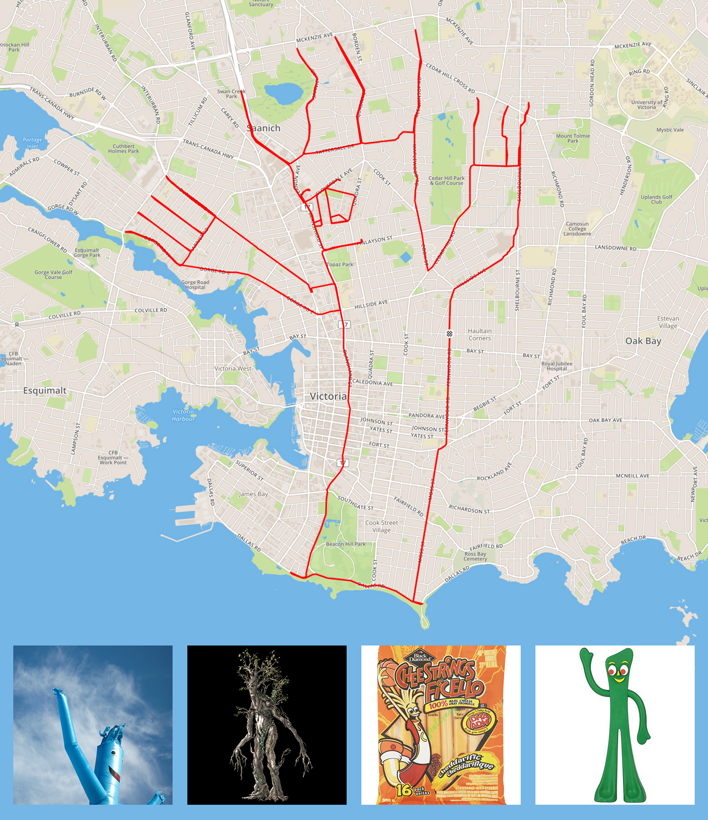 A happy flappy inflatable tubeman. Or is it? | Sketchbook of a GPS Artist